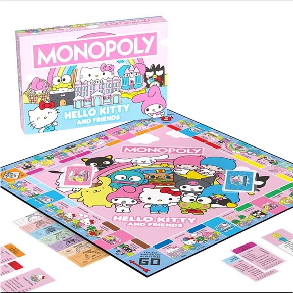 Hello Kitty | Toys | Monopoly Hello Kitty And Friends Sealed | Poshmark
